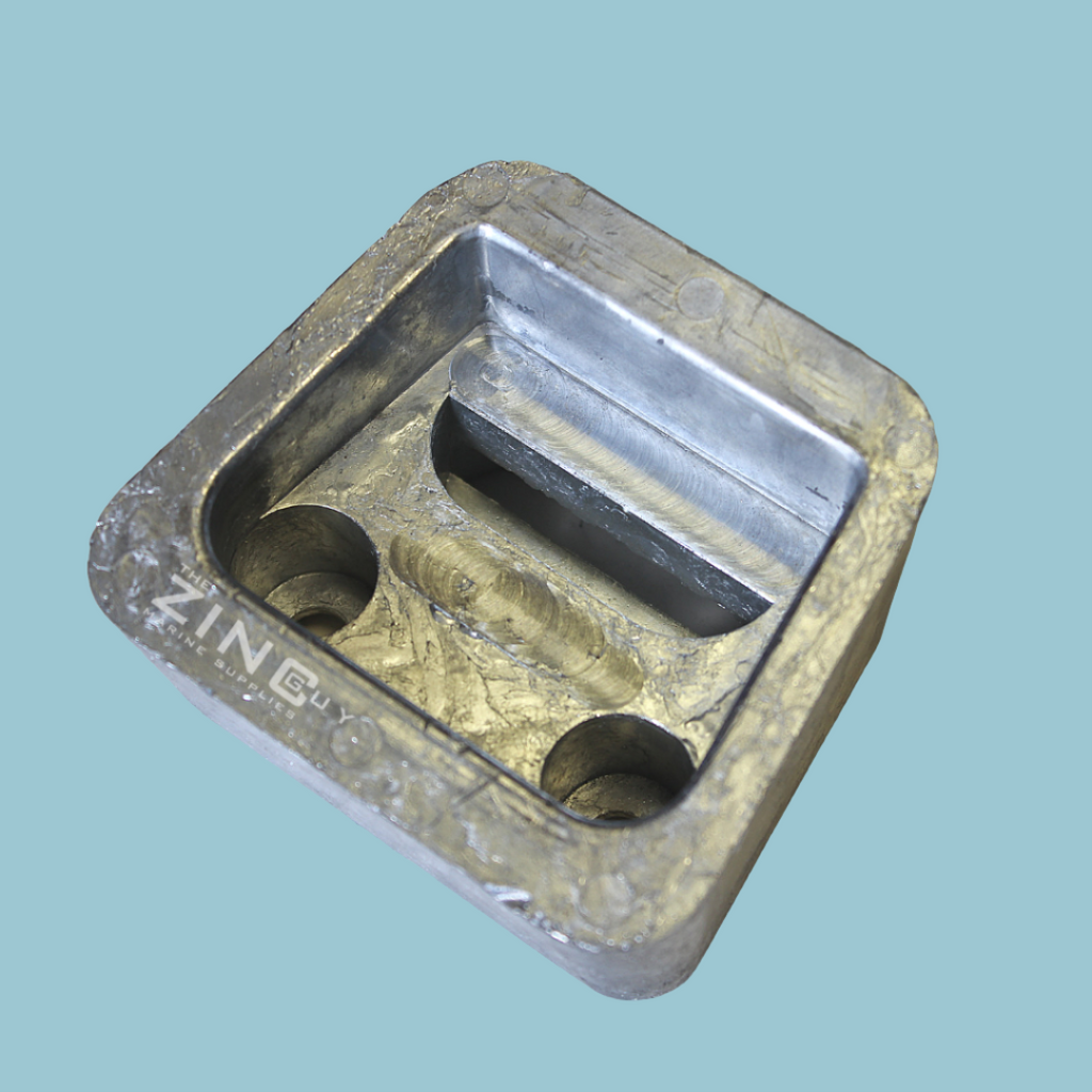 OMC Block Anode For Transom - 800922 | The Zinc Guy