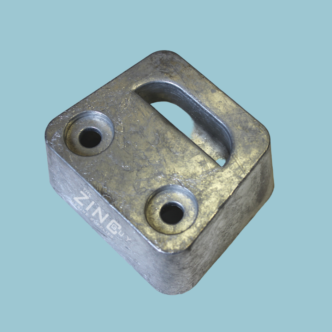 OMC Block Anode For Transom - 800922 | The Zinc Guy